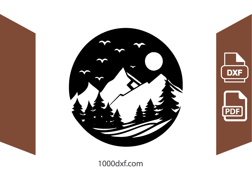 Download Free Landscape DXF Files for CNC & Laser Cutting